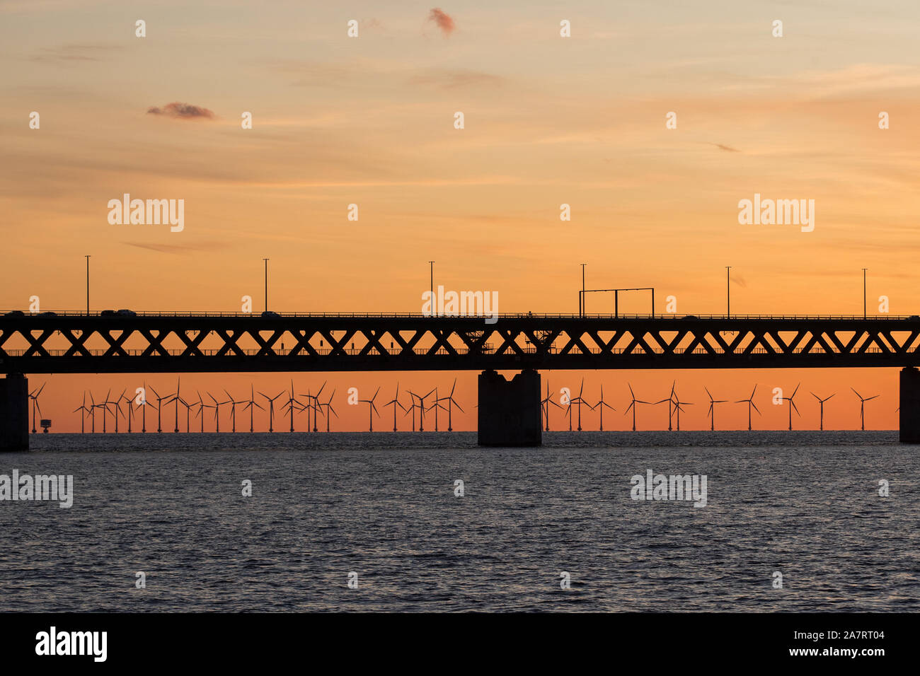 Malmo copenhagen bridge car hi-res stock photography and images - Alamy