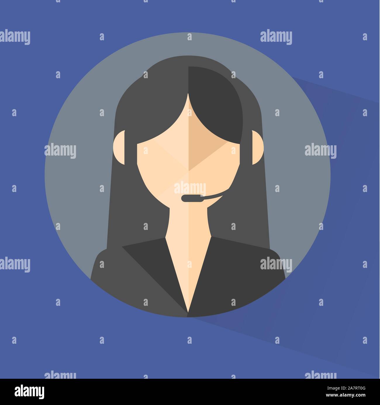 Call center agent avatar hi-res stock photography and images - Alamy
