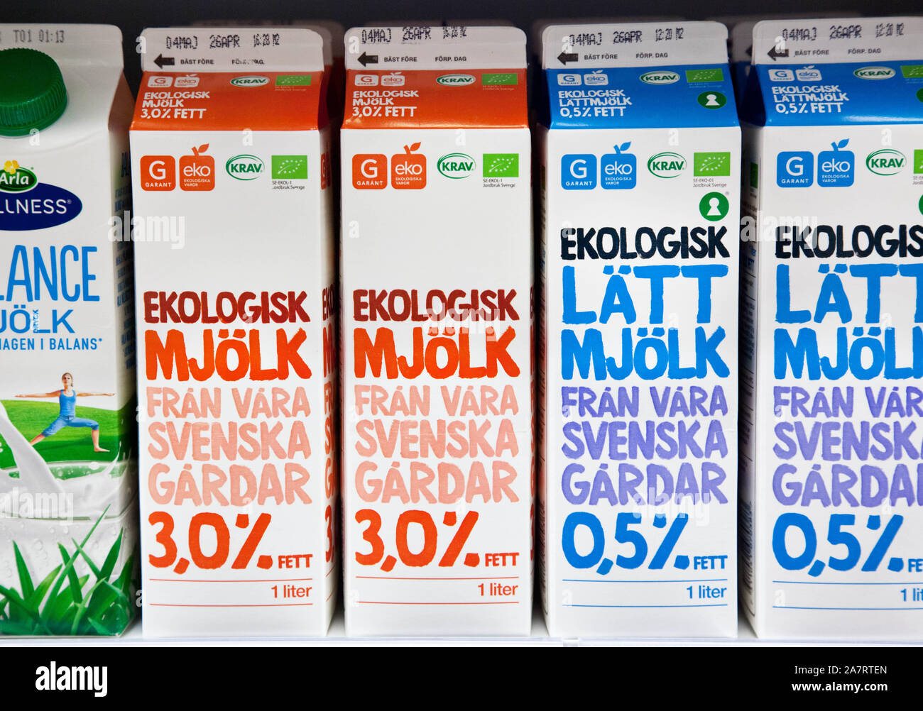 Ekologisk mjolk hi-res stock photography and images - Alamy