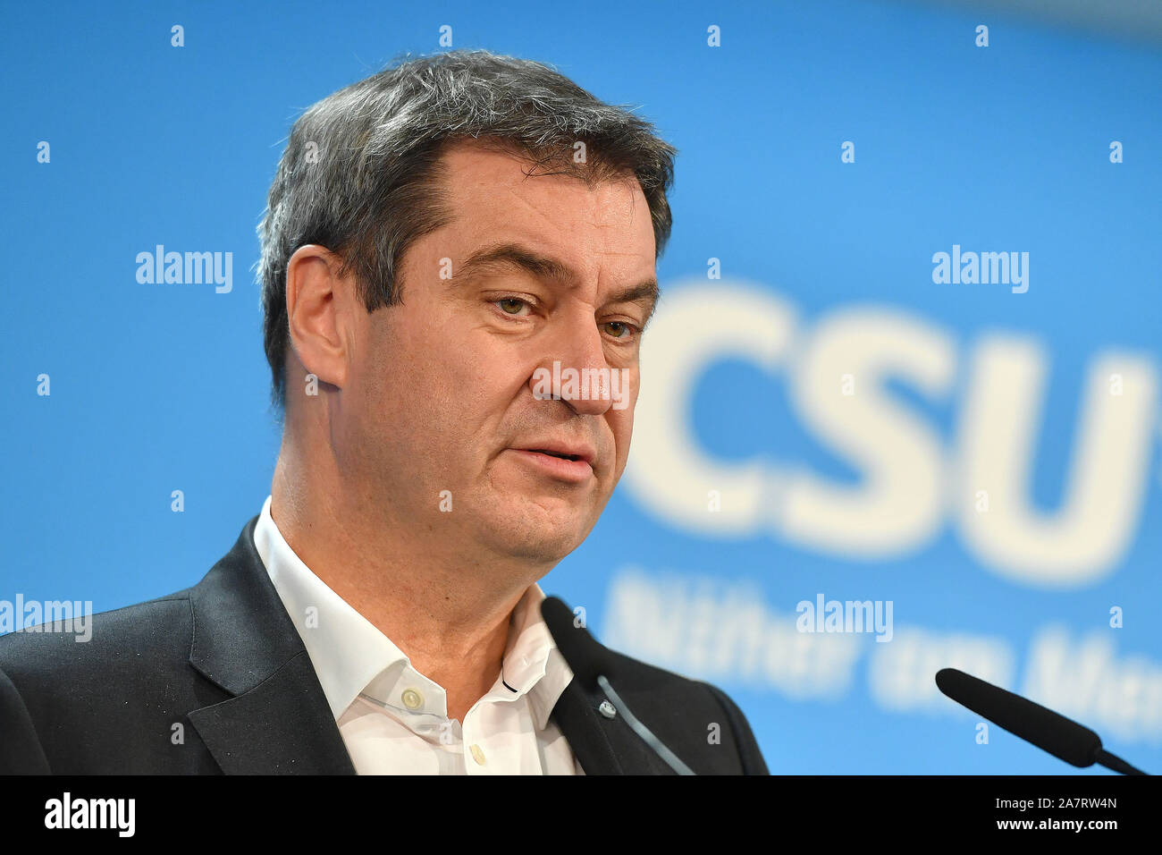 Markus SOEDER (Bavarian State Premier and CSU Chairman), single image ...