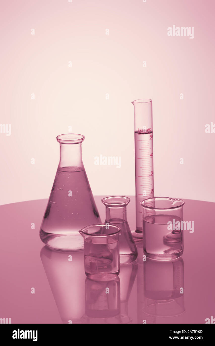 Lab theme. Science and medical background. Place for typohraphy Stock ...