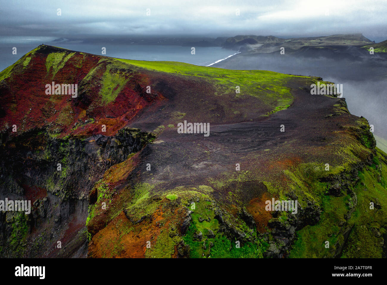 Volcanic landscape of Jan Mayen Stock Photo - Alamy