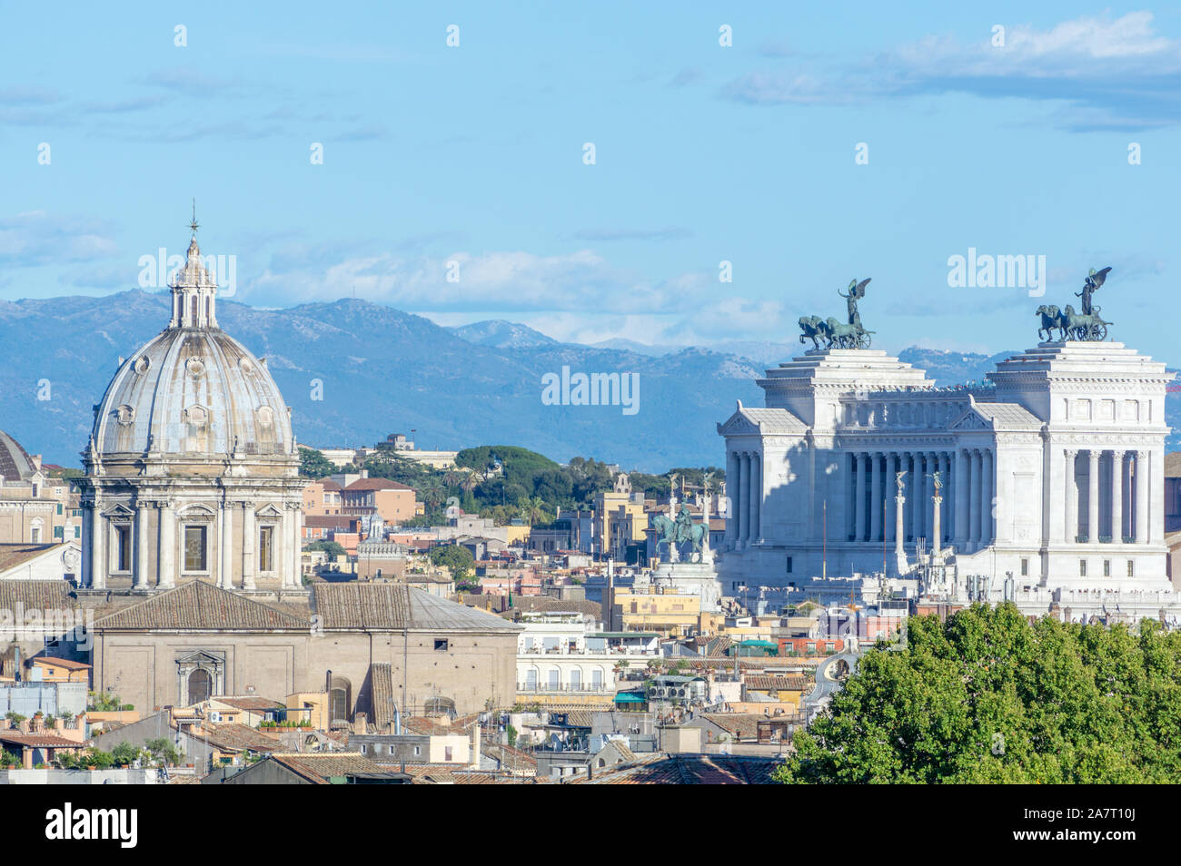 Aerial rome capital hi-res stock photography and images - Alamy