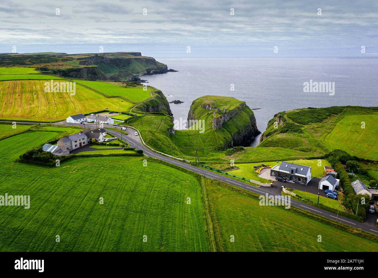 Dunseverick Castle, Northern Ireland Stock Photo - Alamy