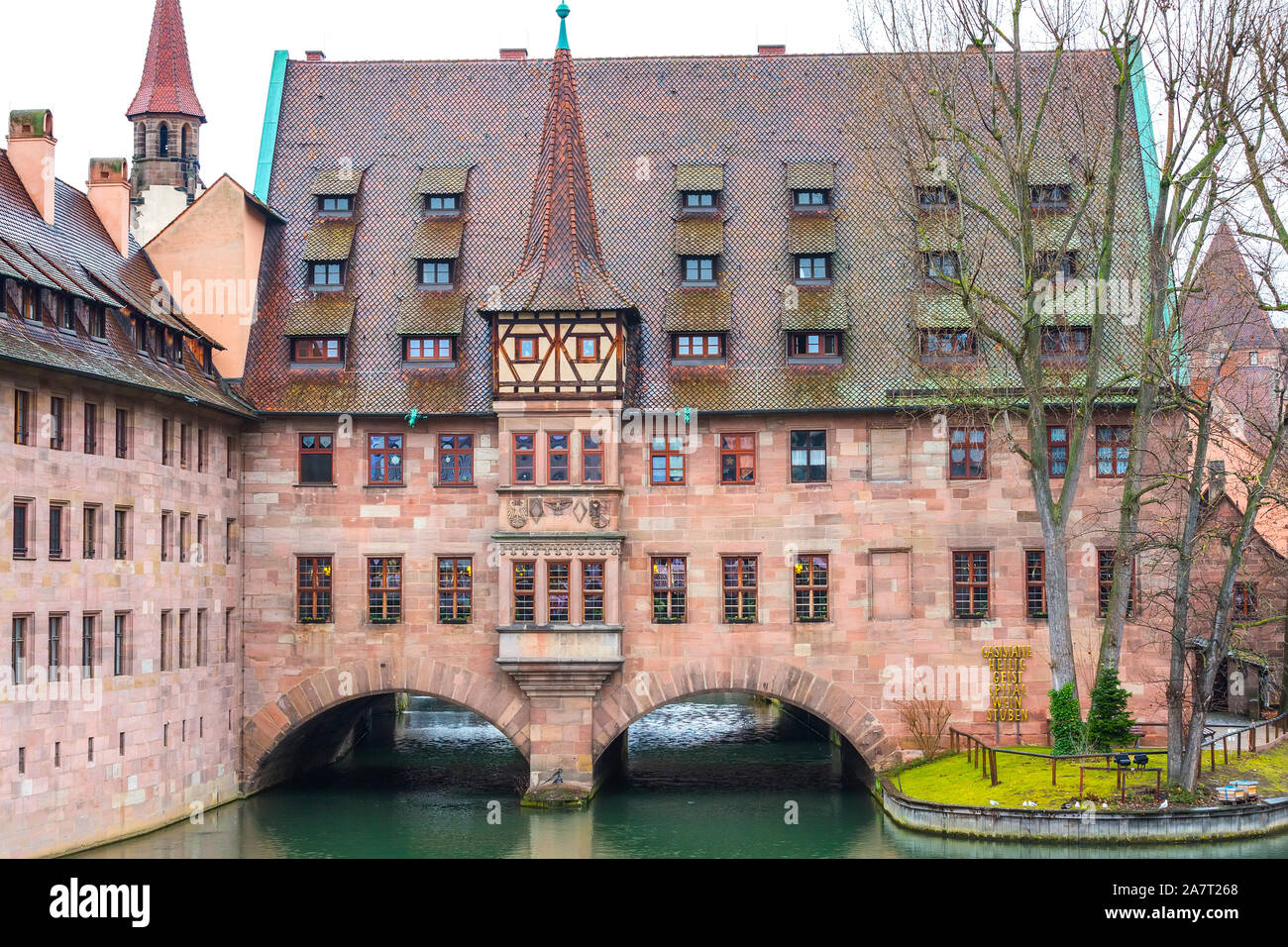 Old building closeup iconic view in Nuremberg, Germany Stock Photo - Alamy