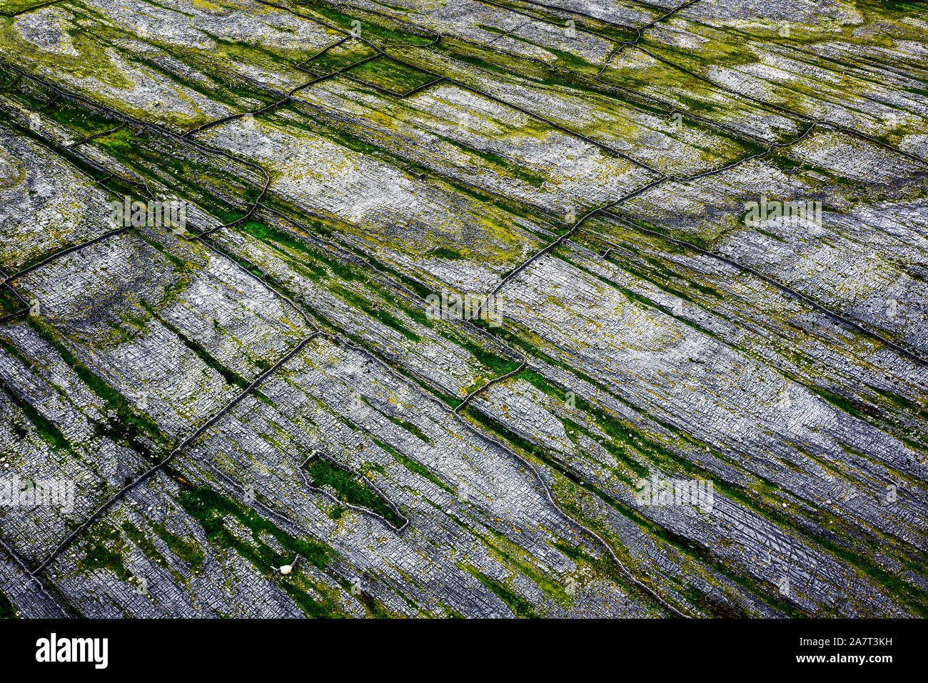 The Dry Stone Walls of Inishmore at Aran Islands, Ireland Stock Photo ...