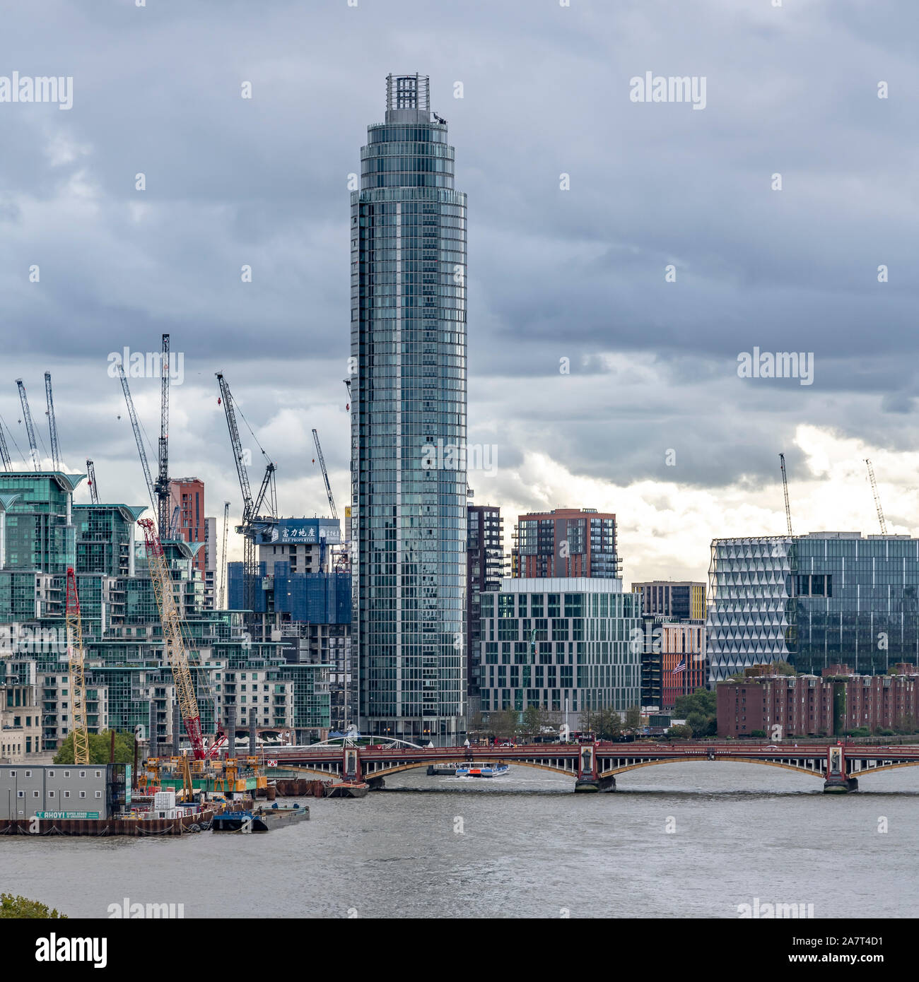 London cityscape - The new skyscraper called The Tower is also known as ...