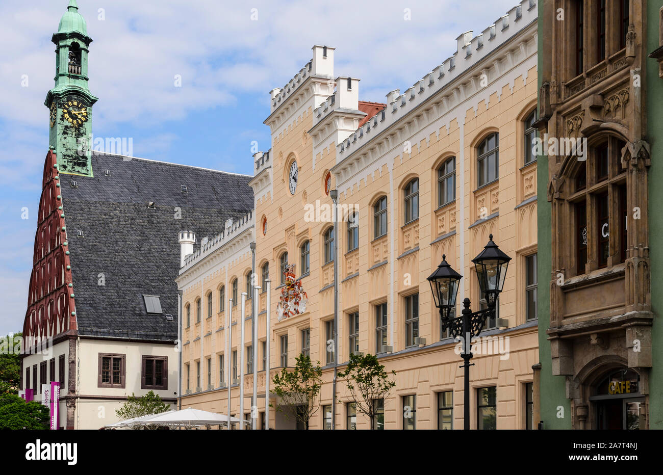 Rathaus, Zwickau, Sachsen, Deutschland, Europa Stock Photo - Alamy