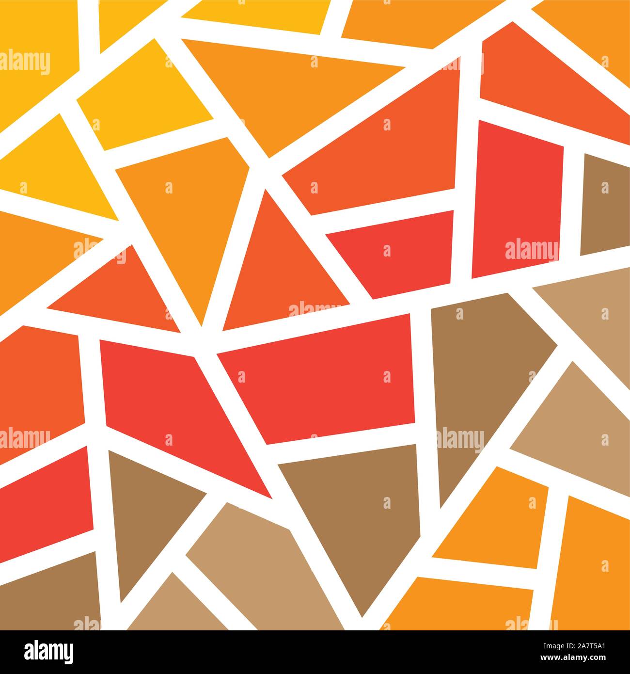 colorful geometric autumn background- vector illustration Stock Vector ...