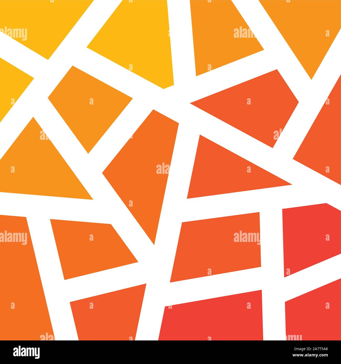 orange geometric autumn background- vector illustration Stock Vector ...