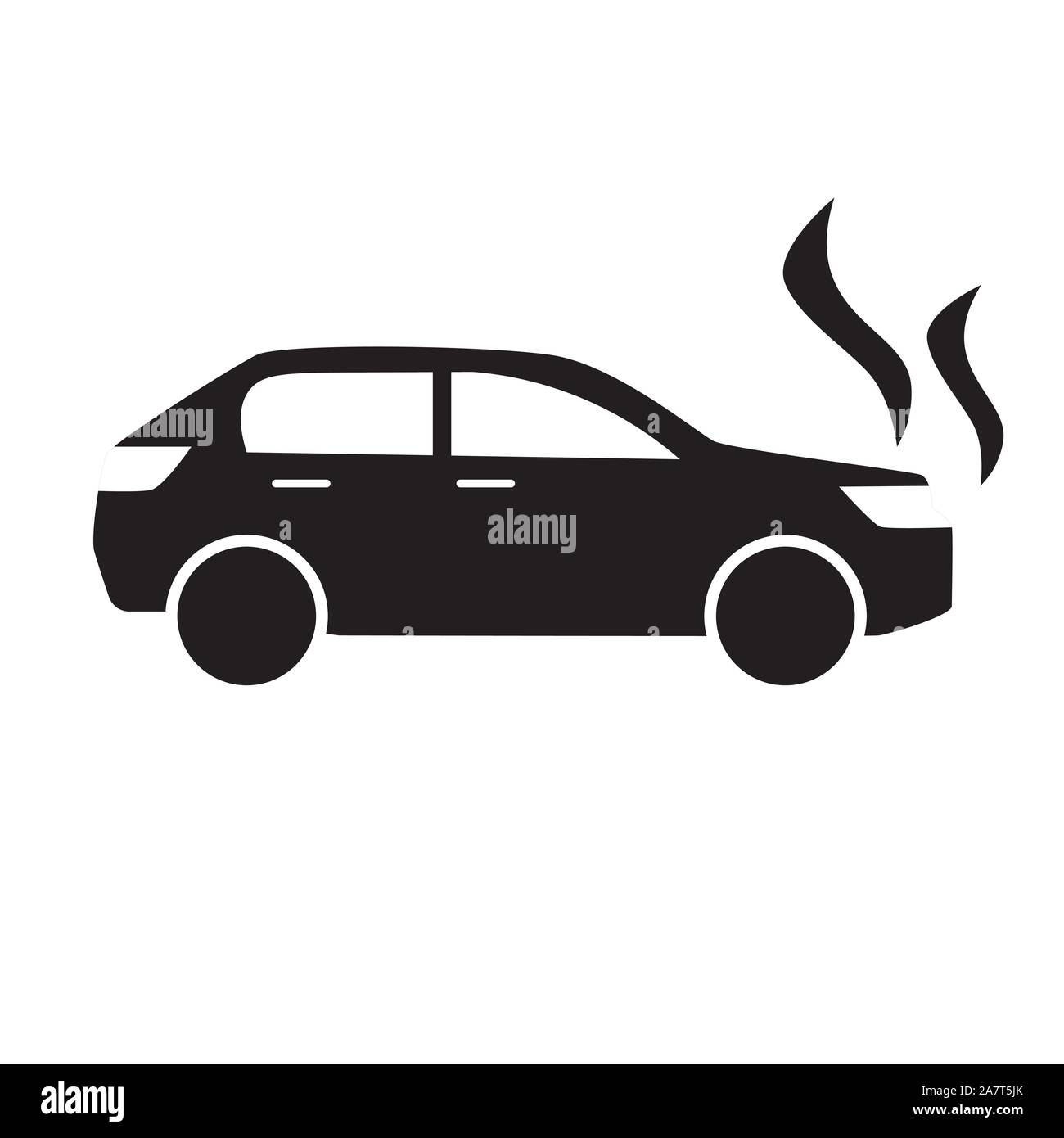 car breakdown icon- vector illustration Stock Vector Image & Art - Alamy
