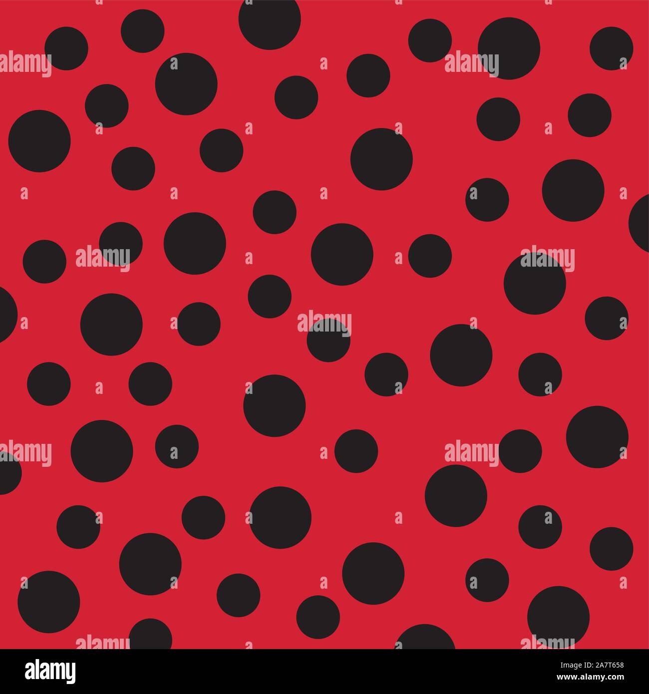 ladybug background or texture - vector illustration Stock Vector Image ...