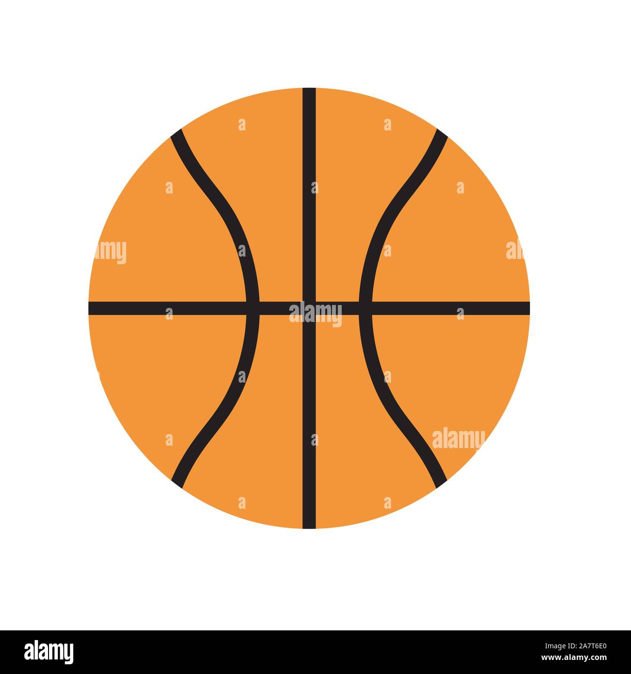Basketball icon vector vectors hi-res stock photography and images - Alamy