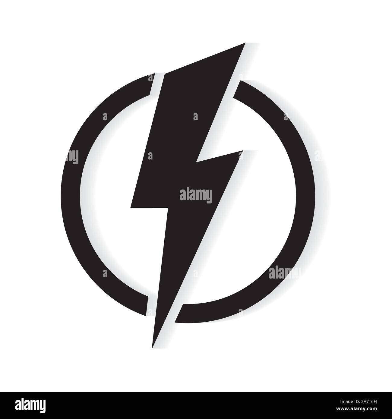 lighting bolt icon Stock Vector Image & Art - Alamy