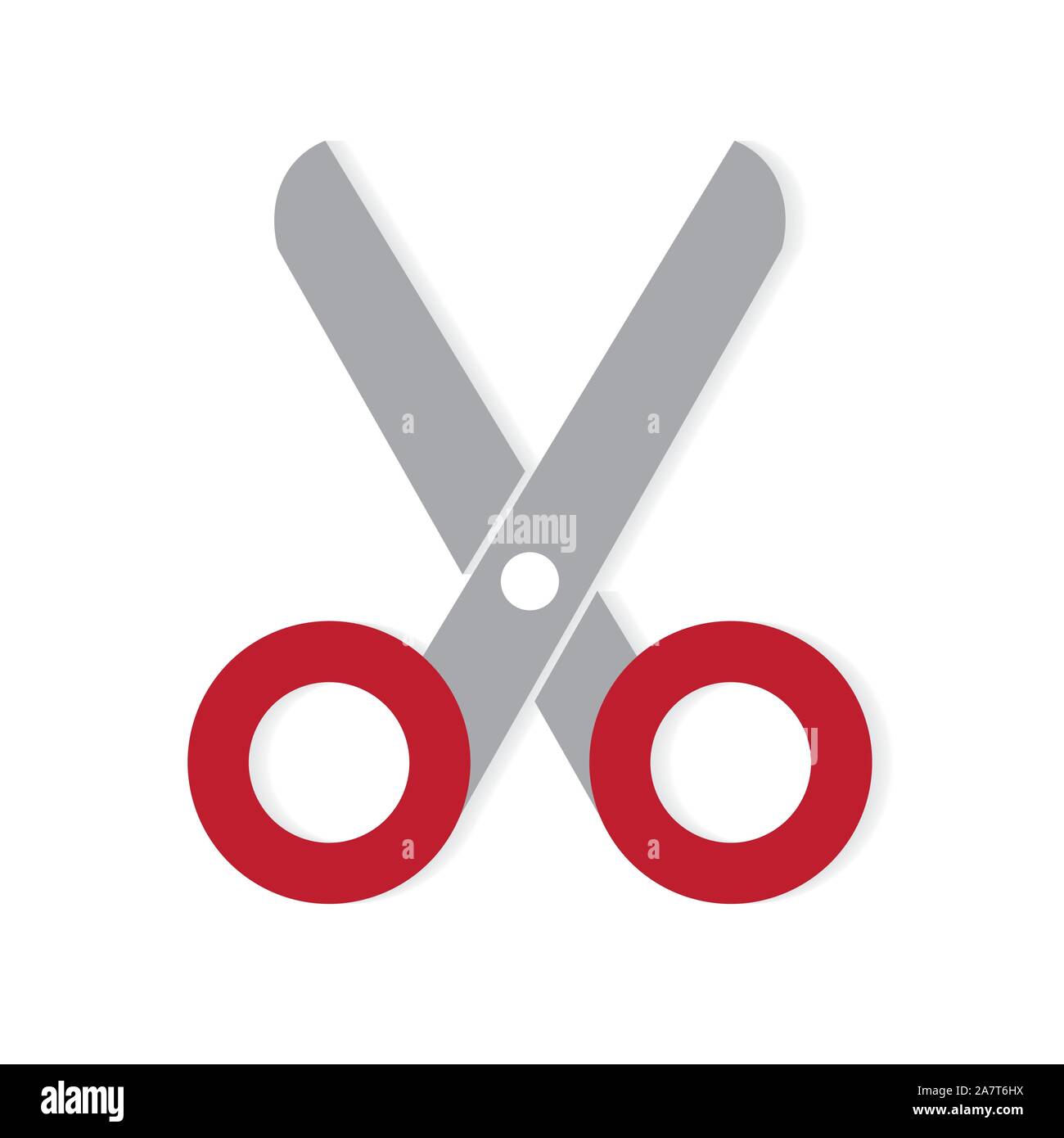 red scissors icon Stock Vector Image & Art - Alamy