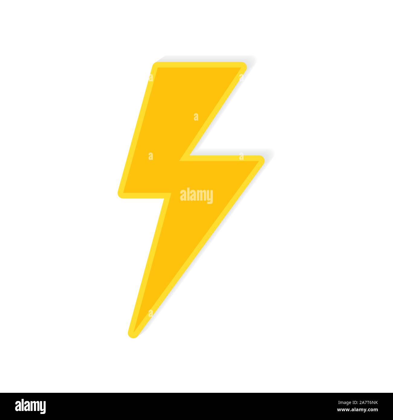 lighting bolt icon Stock Vector Image & Art - Alamy