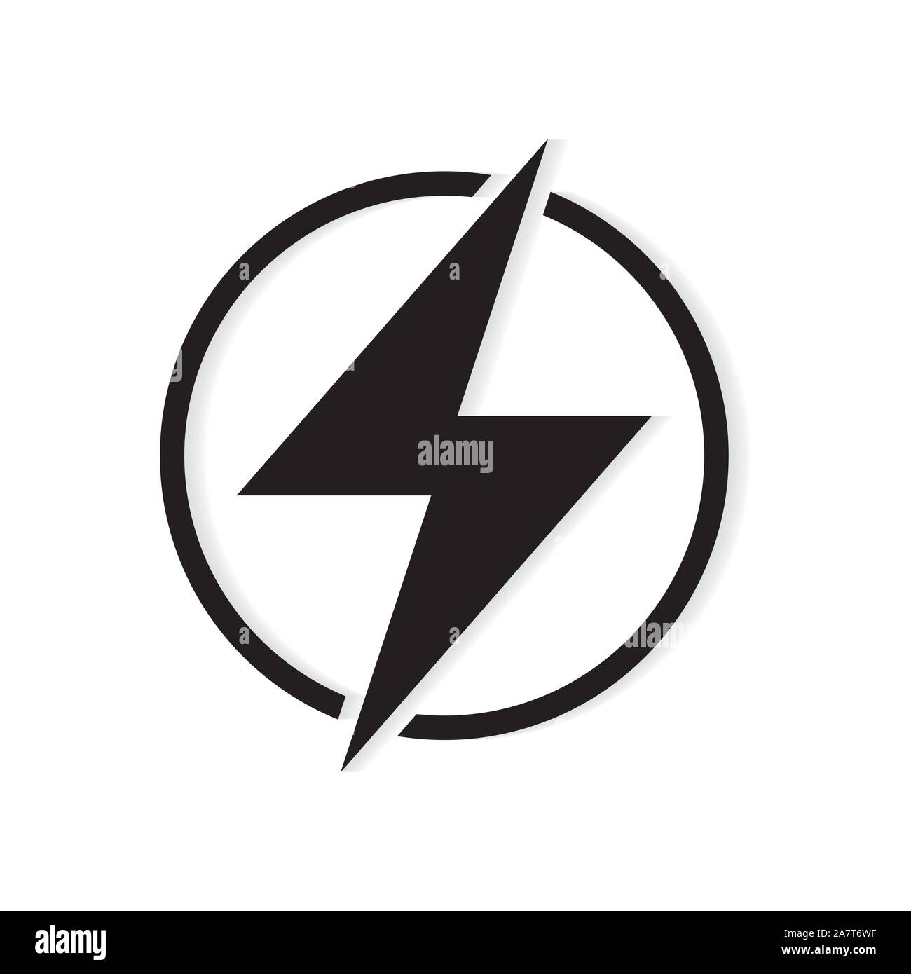 lighting bolt icon Stock Vector Image & Art - Alamy