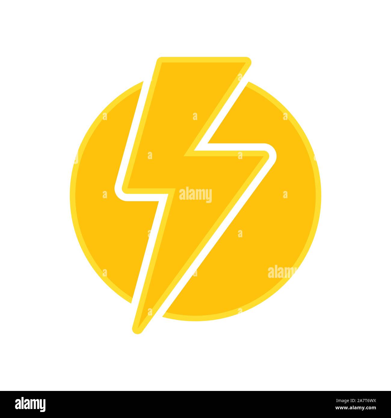 lighting bolt icon Stock Vector Image & Art - Alamy