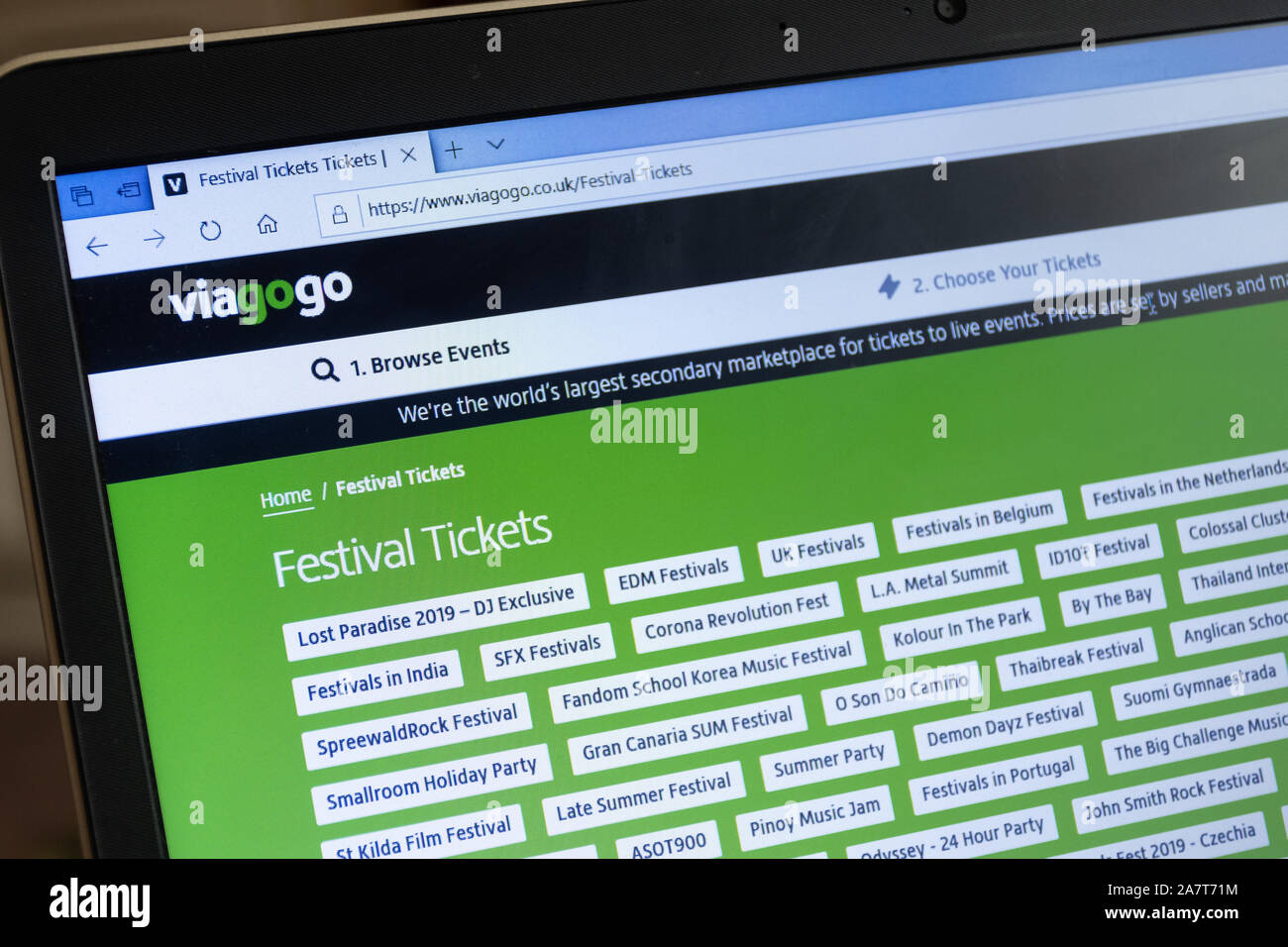 Viagogo hi-res stock photography and images - Alamy