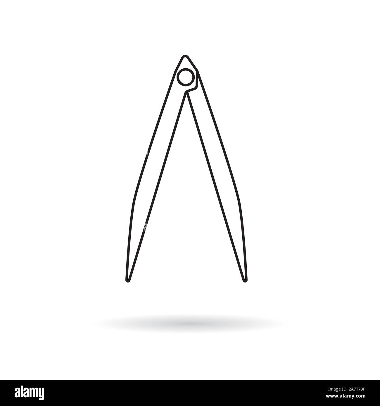 drawing compass icon- vector illustration Stock Vector Image & Art - Alamy