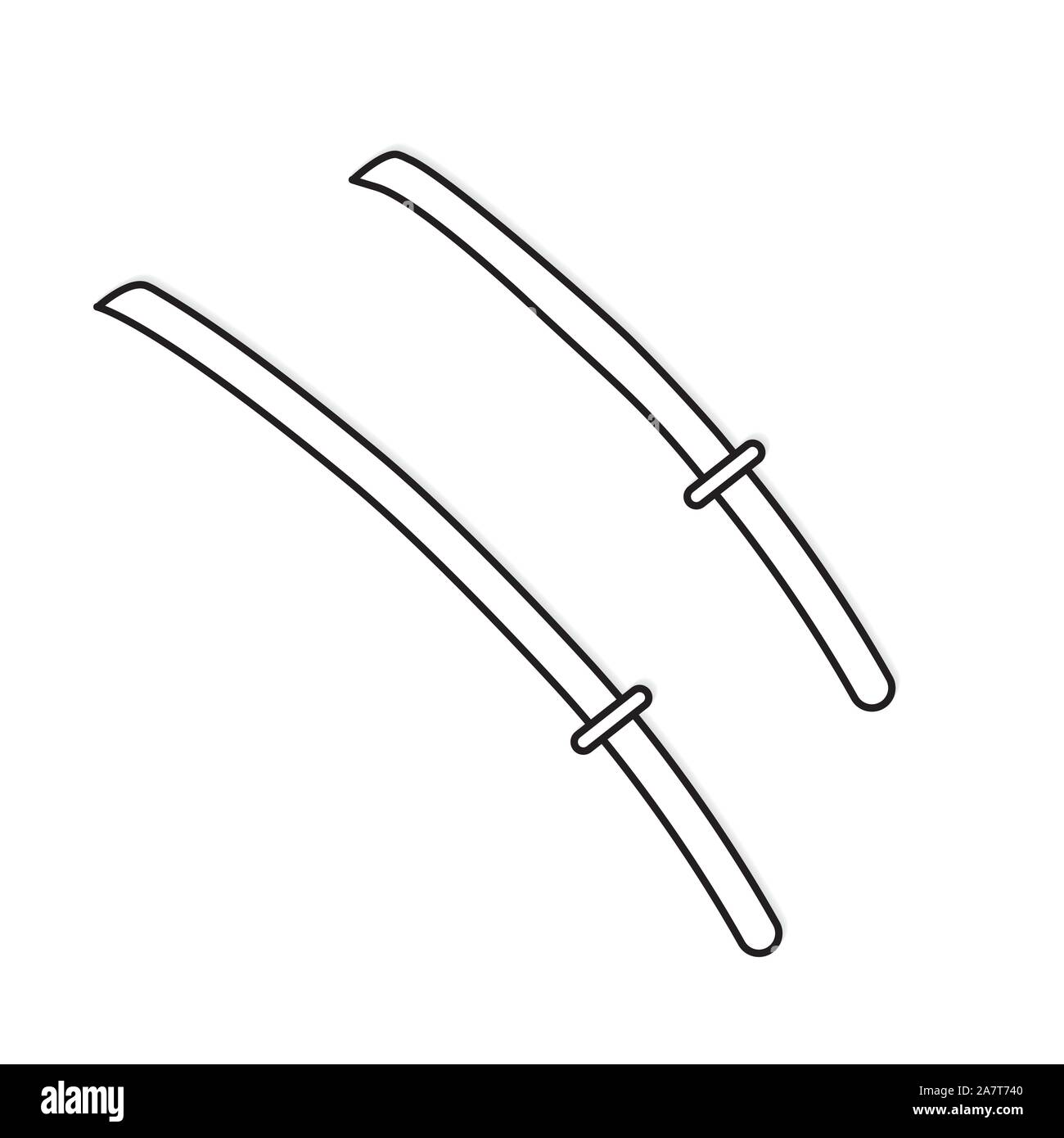 samurai sword icon Stock Vector Image & Art - Alamy