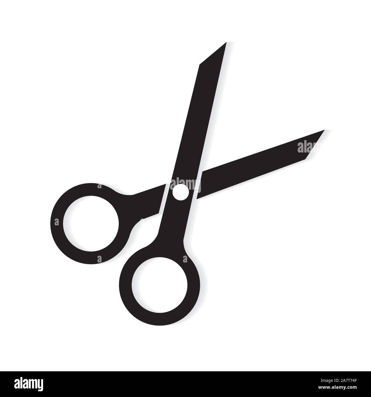 black scissors icon Stock Vector Image & Art - Alamy