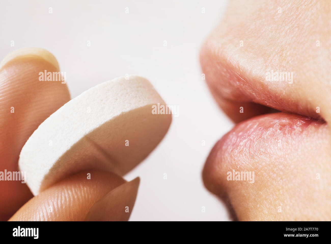 Man takes pills patient medicine hi-res stock photography and images ...