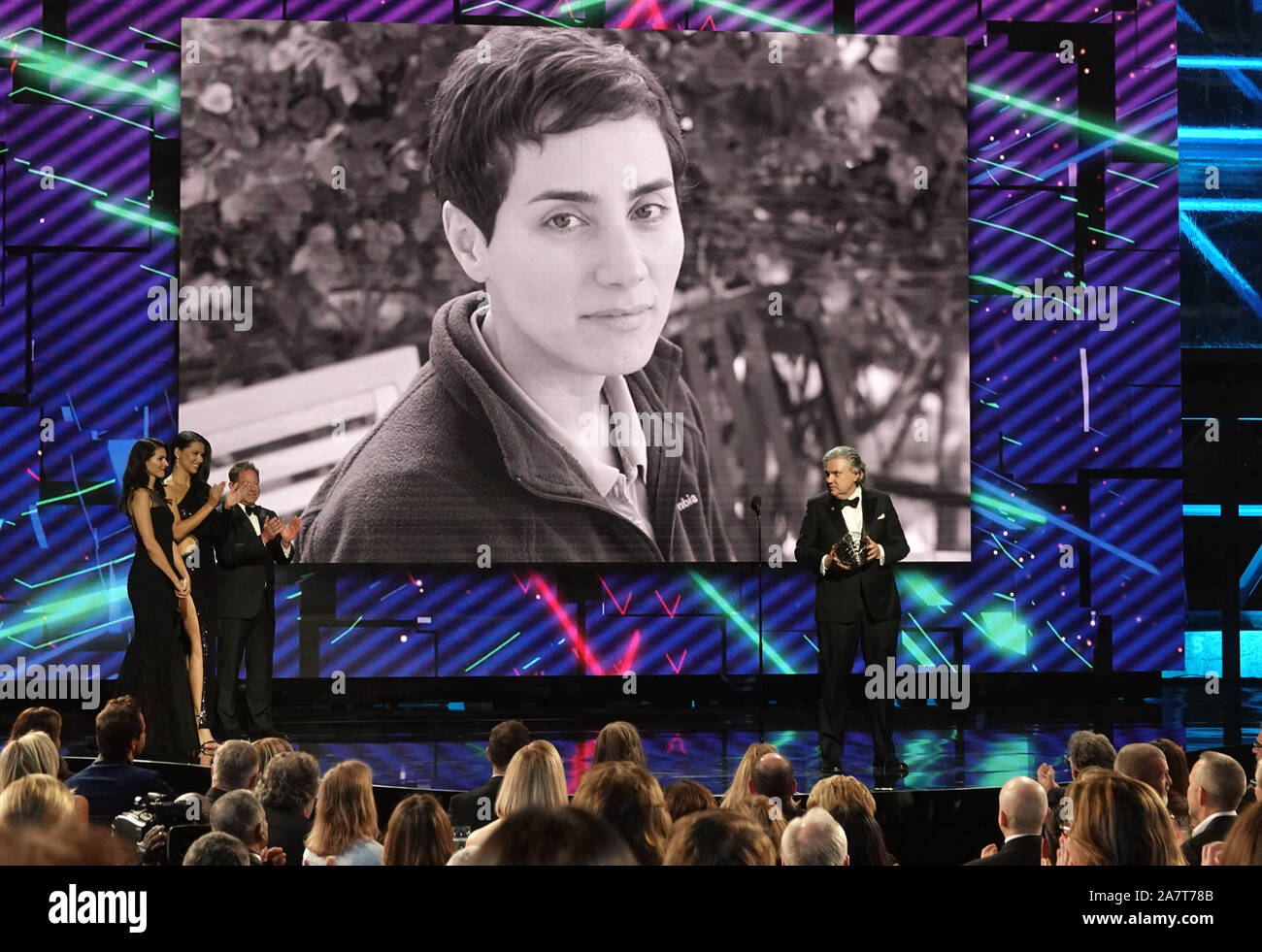 Iranian mathematician maryam mirzakhani hi-res stock photography and ...