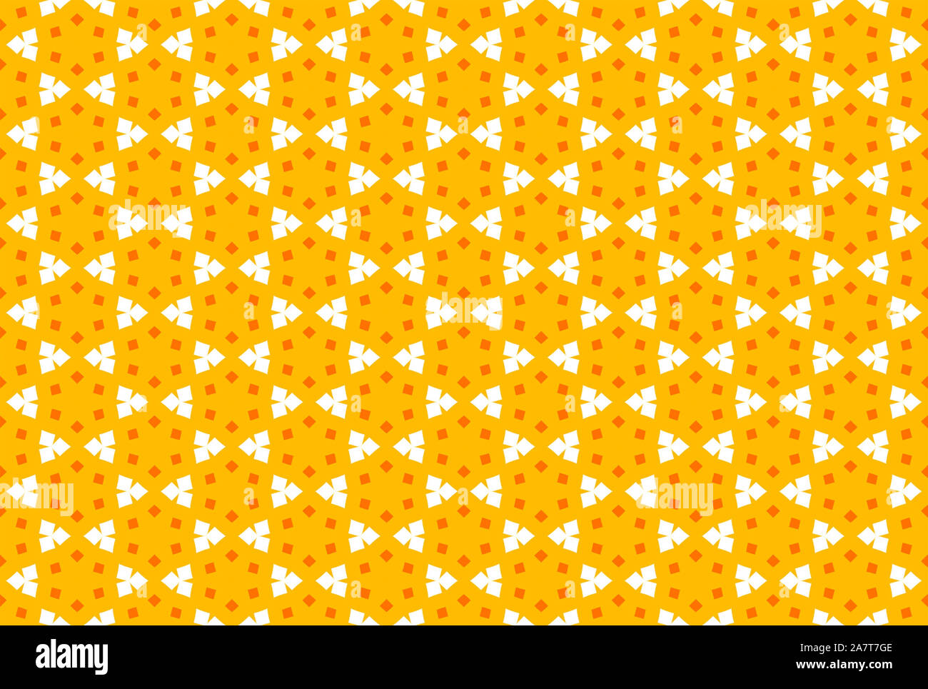 Seamless geometric pattern. In yellow, orange and white colors Stock ...