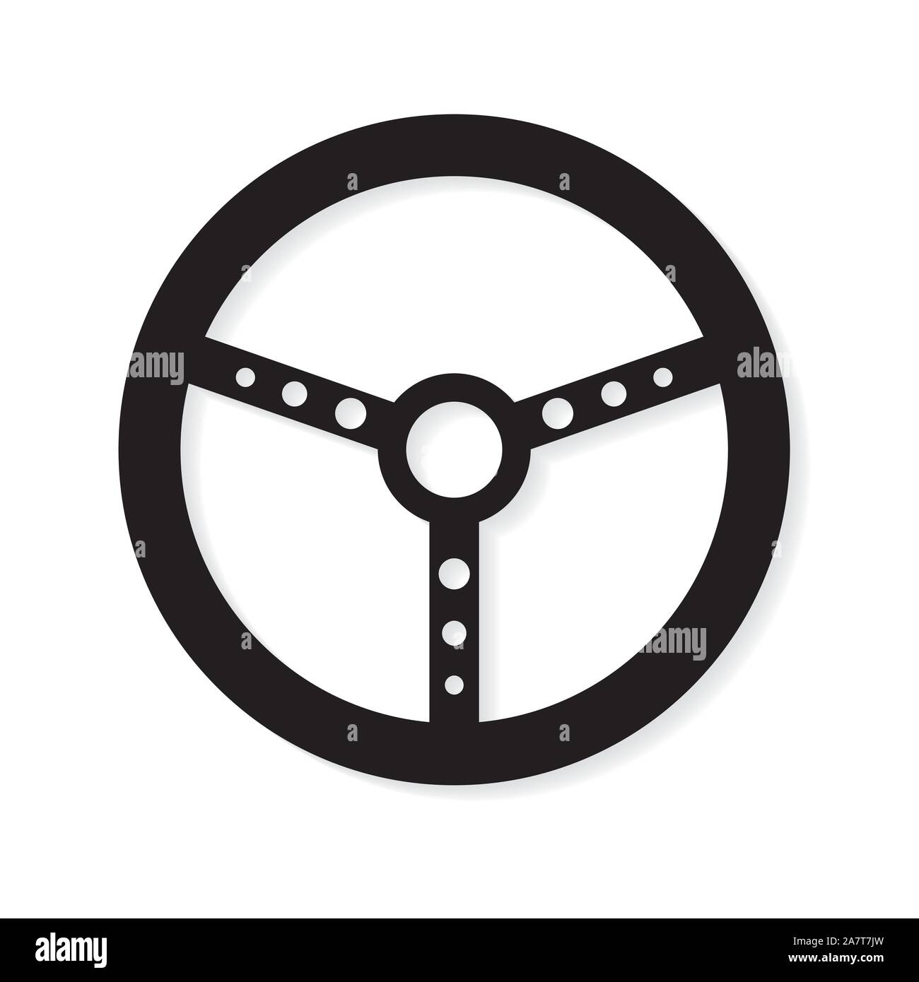 steering wheel icon Stock Vector Image & Art - Alamy
