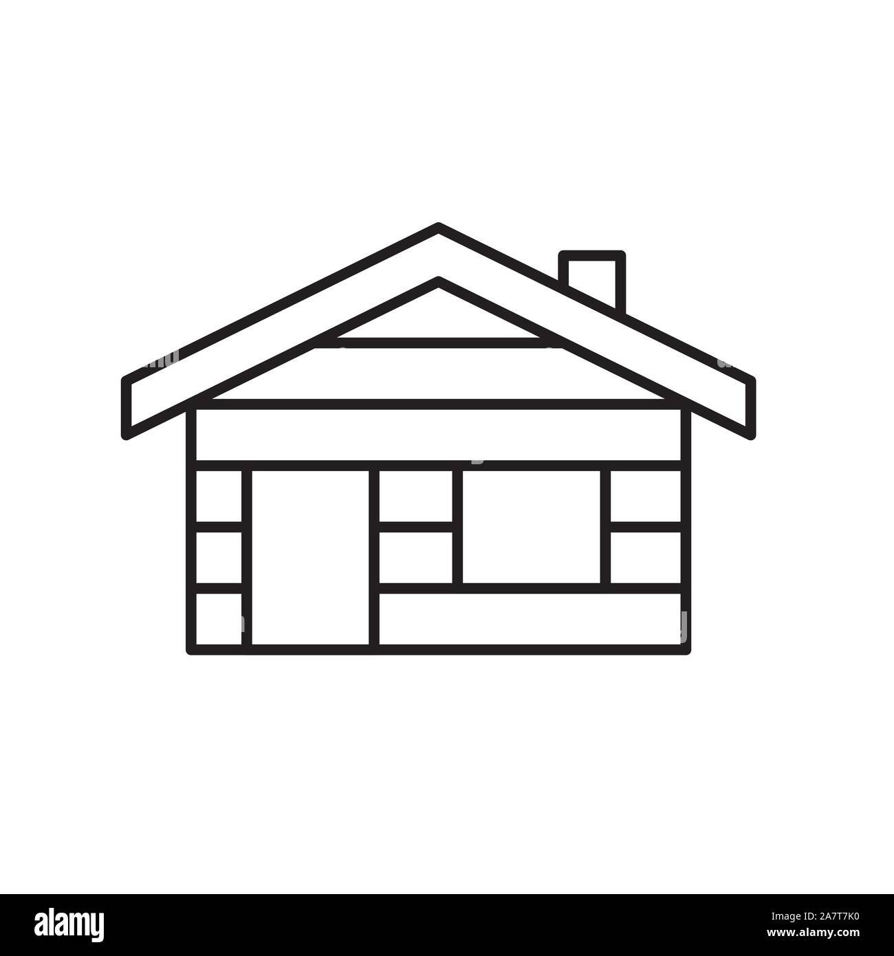 Simple Log Cabin Stencil Woodland And Cabin Stencils – The