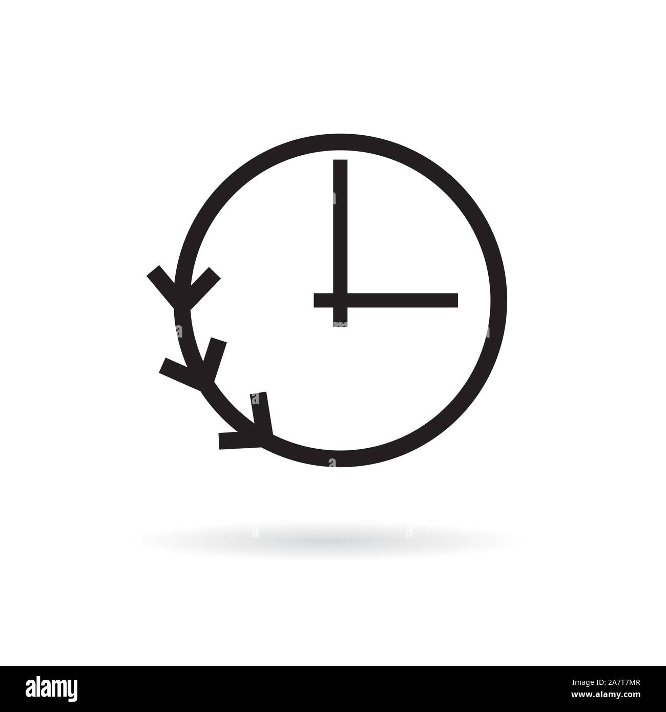 search history icon- vector illustration Stock Vector Image & Art - Alamy