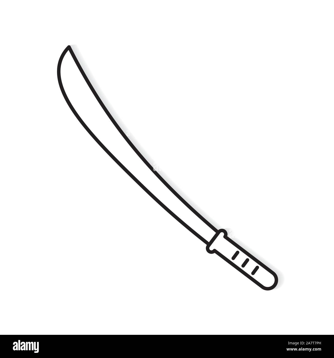 samurai sword icon Stock Vector Image & Art - Alamy