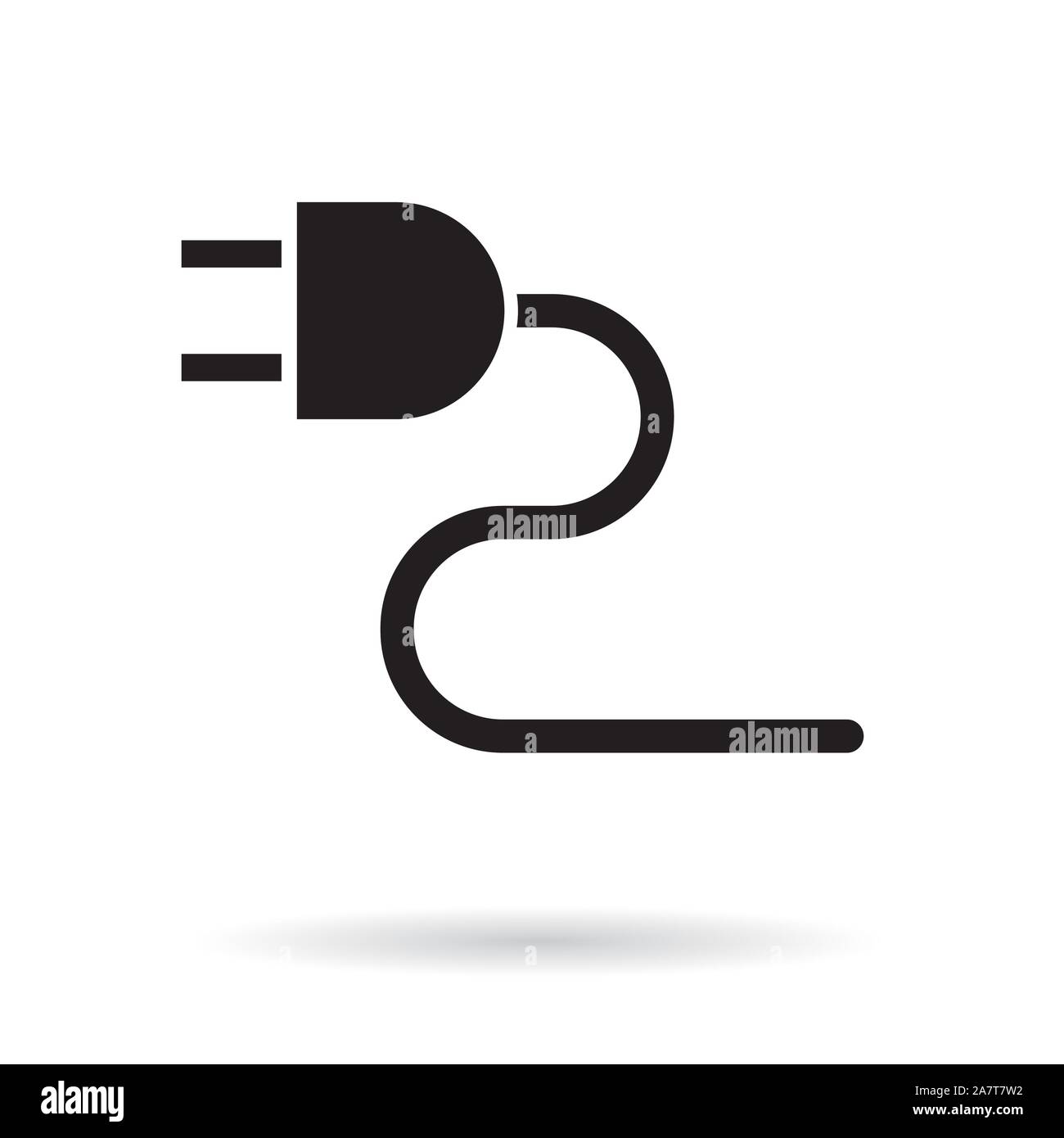 electric plug icon- vector illustration Stock Vector Image & Art - Alamy