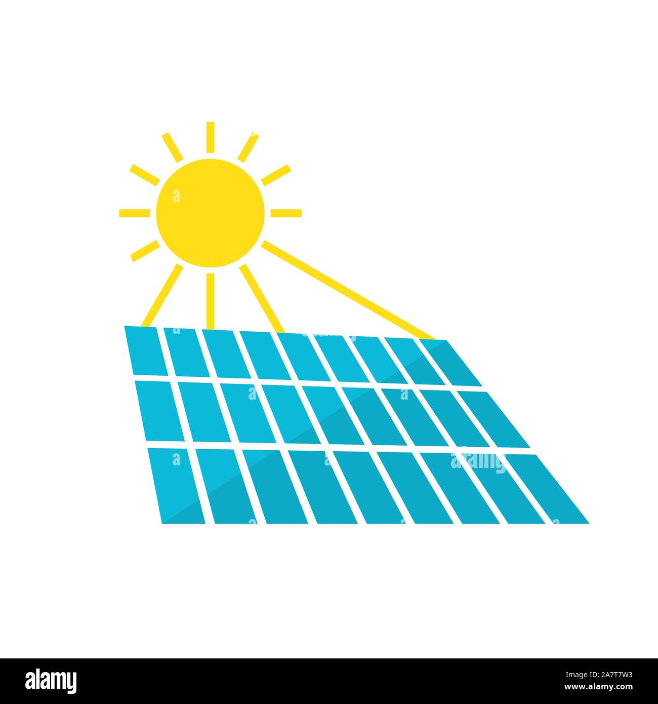 Solar panels vector icon silhouette hi-res stock photography and images ...