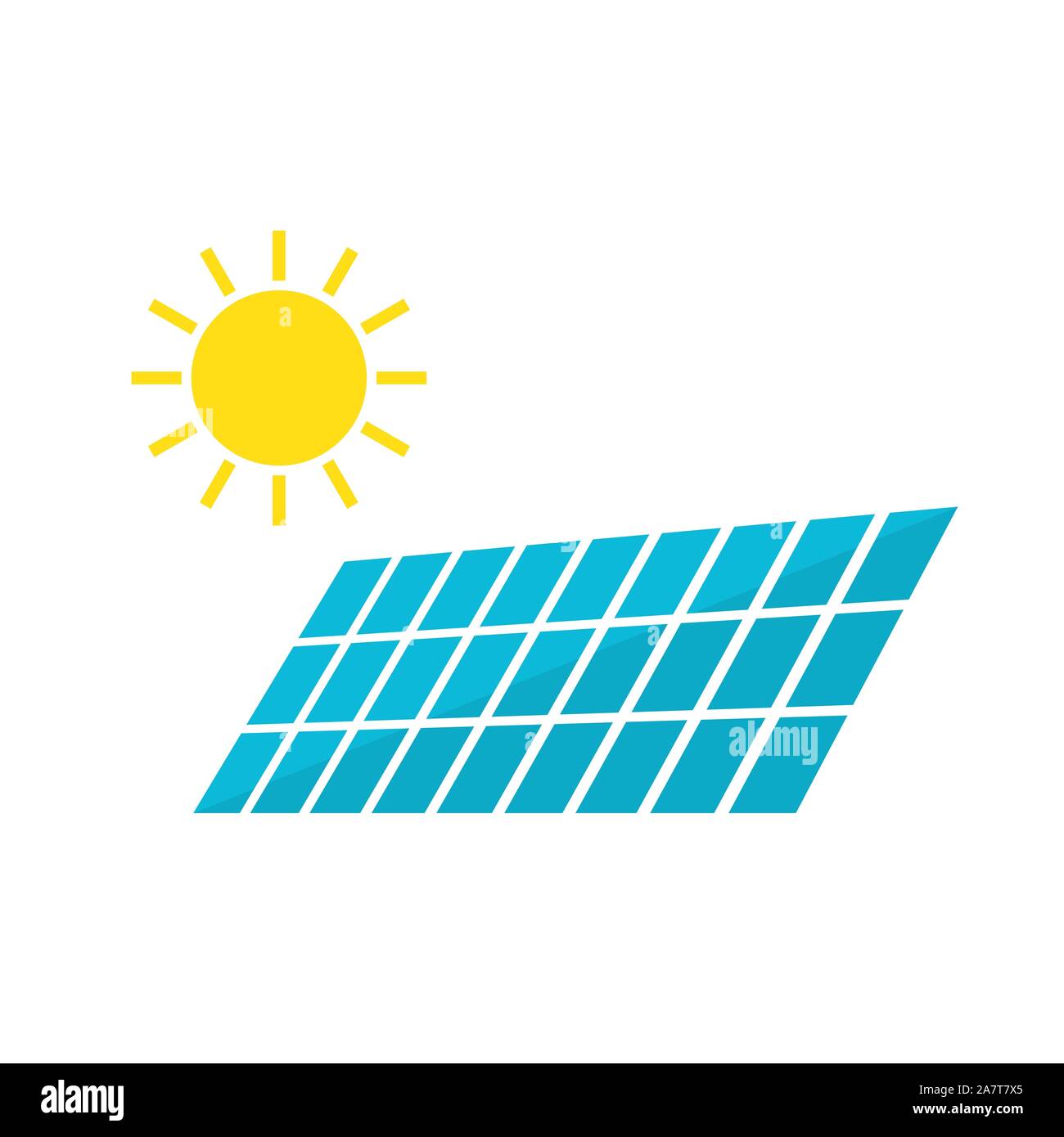 solar panels icon- vector illustration Stock Vector Image & Art - Alamy