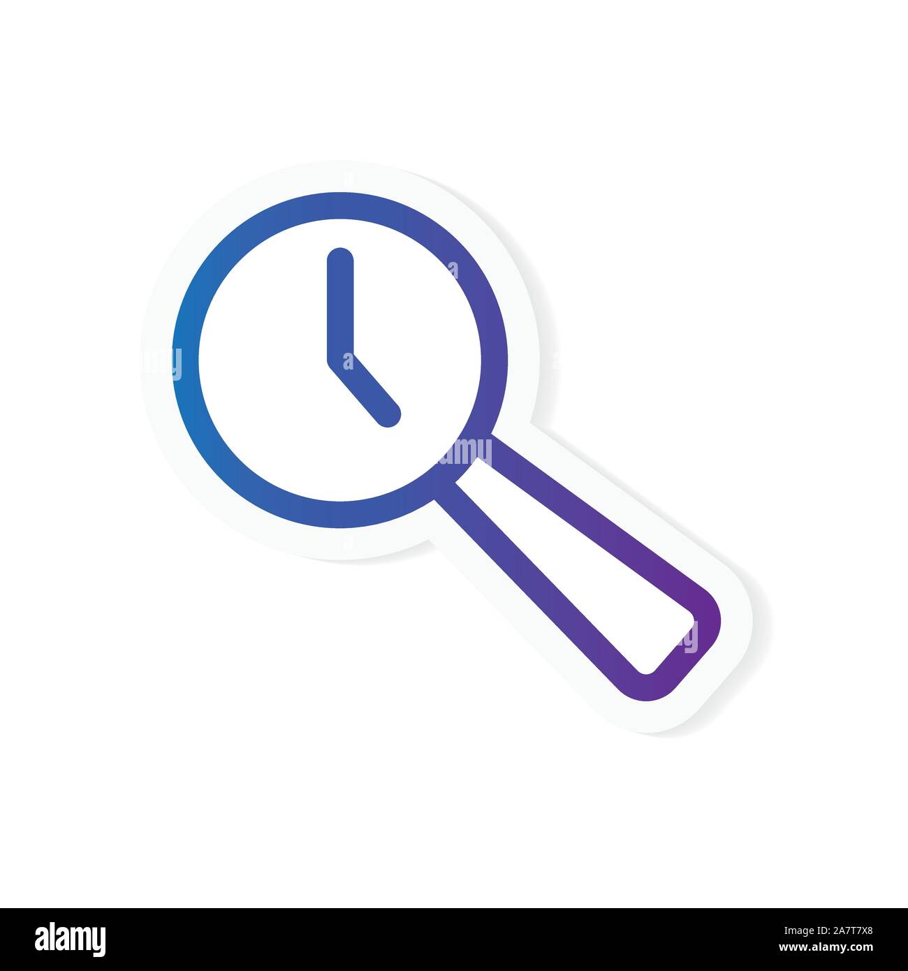 search history icon- vector illustration Stock Vector Image & Art - Alamy