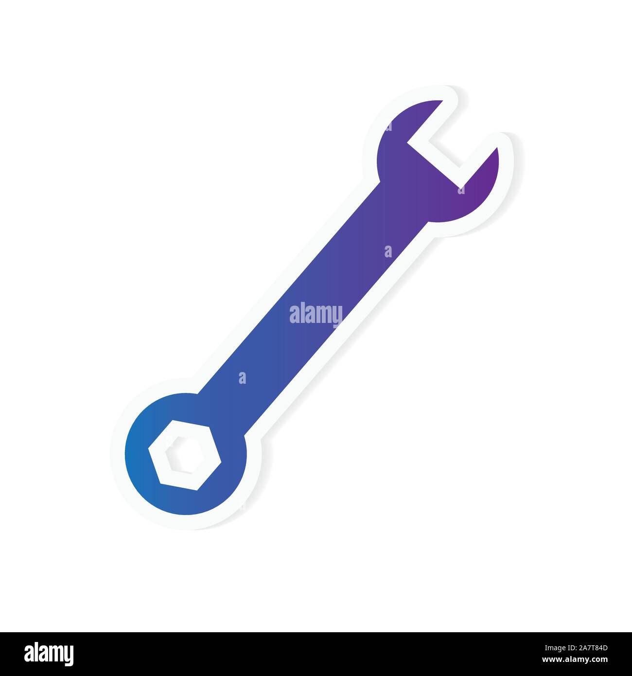 repair wrench icon- vector illustration Stock Vector Image & Art - Alamy