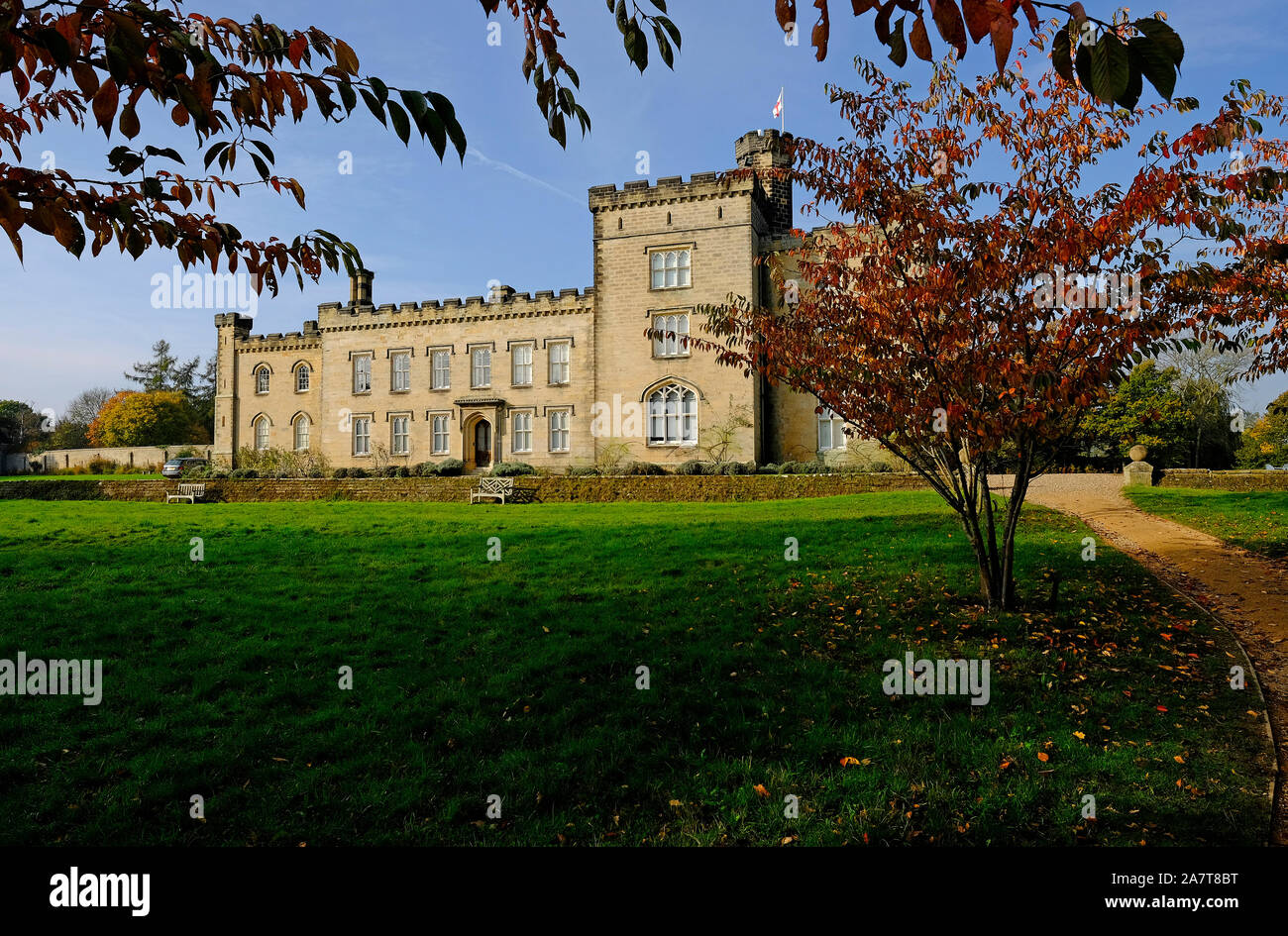 chiddingstone castle, edenbridge, kent, england Stock Photo - Alamy