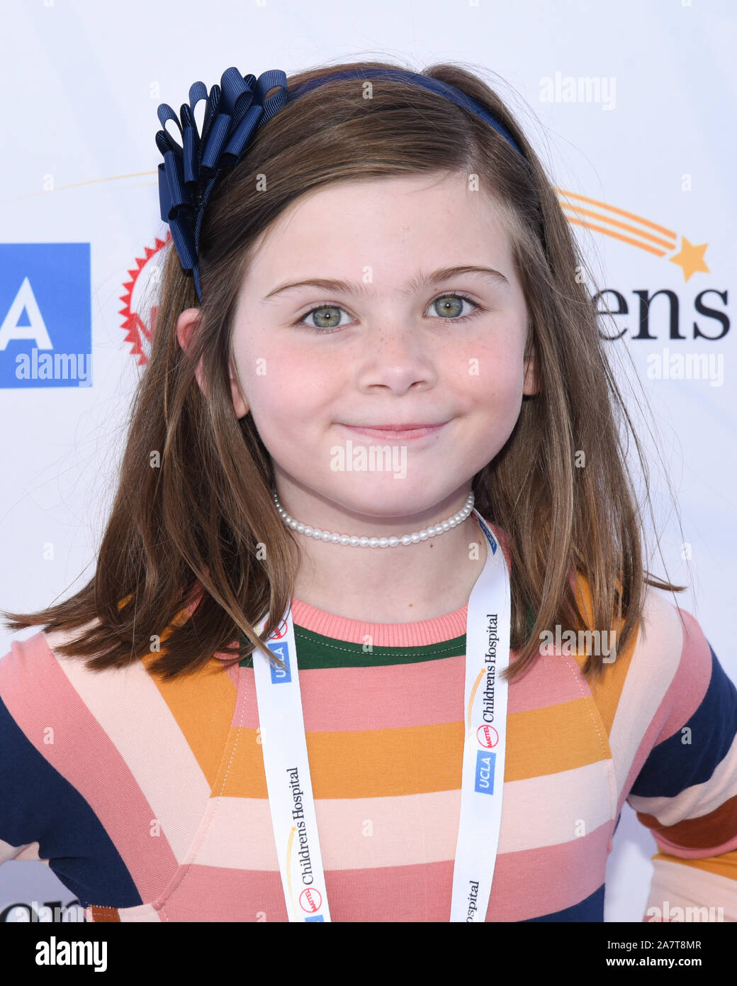 Santa Monica, California, USA. 03rd Nov, 2019. Everleigh McDonell. UCLA ...