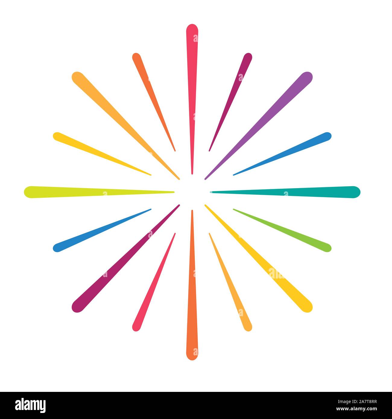 Sunray vector vectors hi-res stock photography and images - Alamy