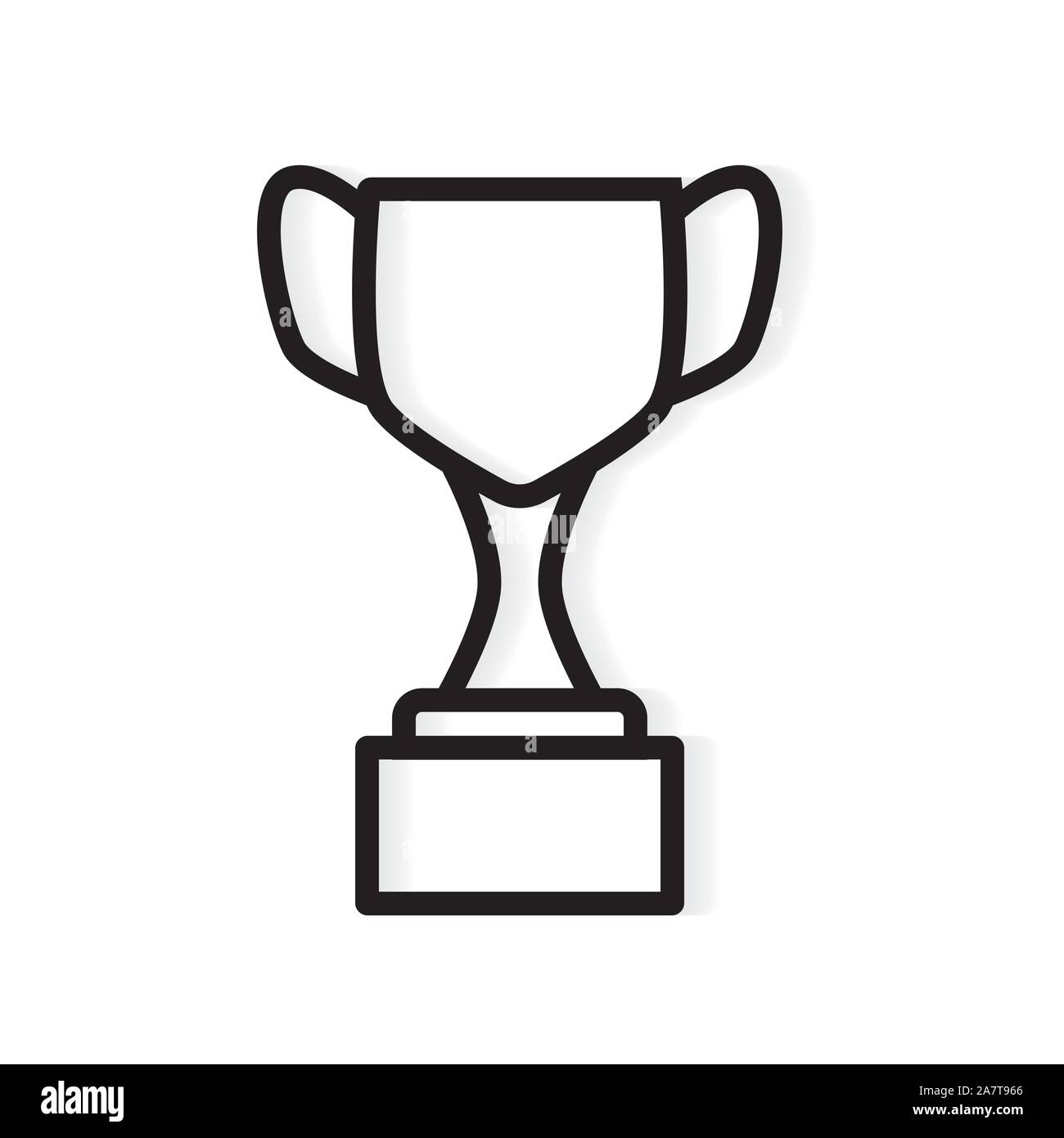 winner cup icon- vector illustration Stock Vector Image & Art - Alamy