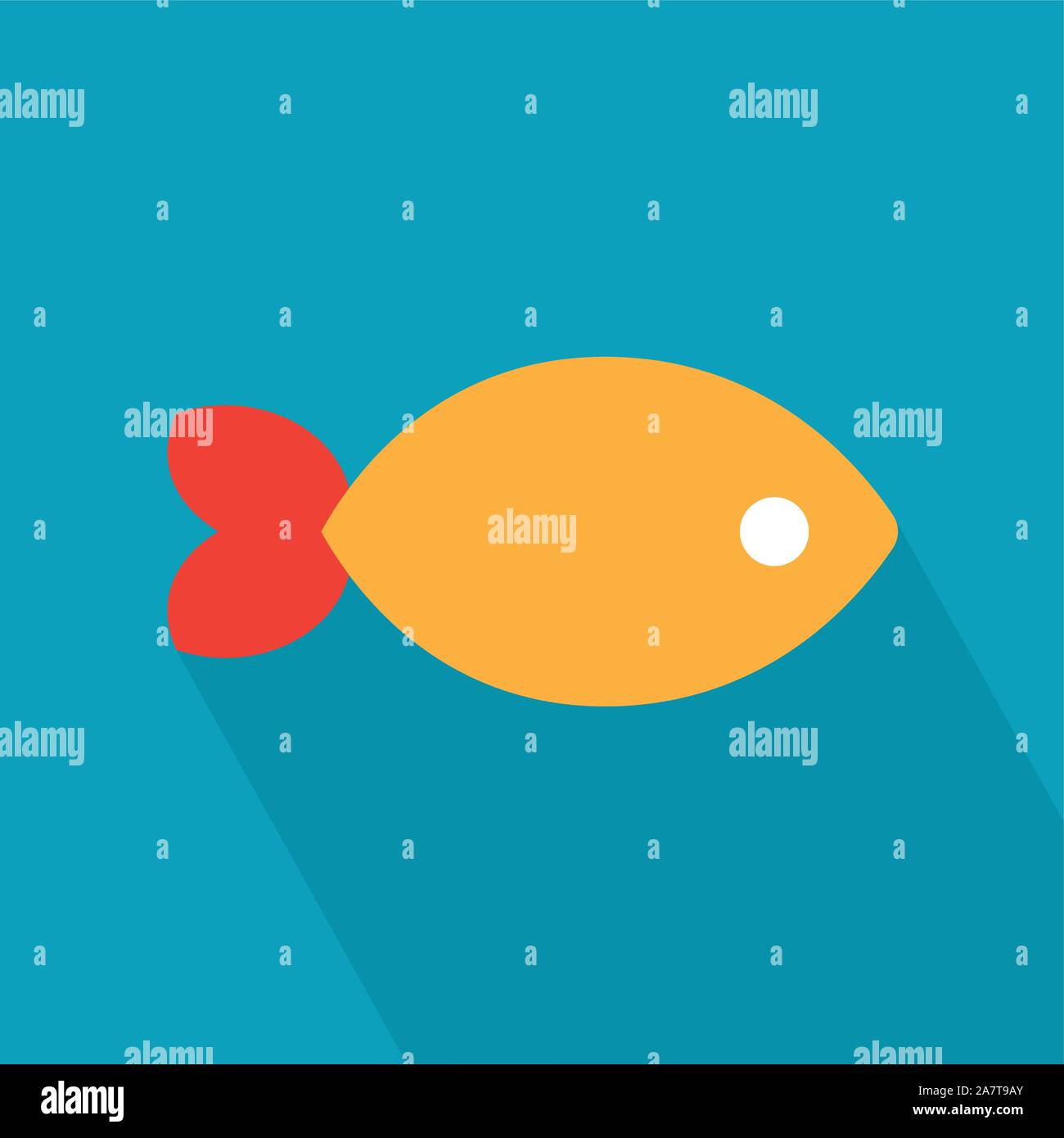 colorful fish icon- vector illustration Stock Vector Image & Art - Alamy