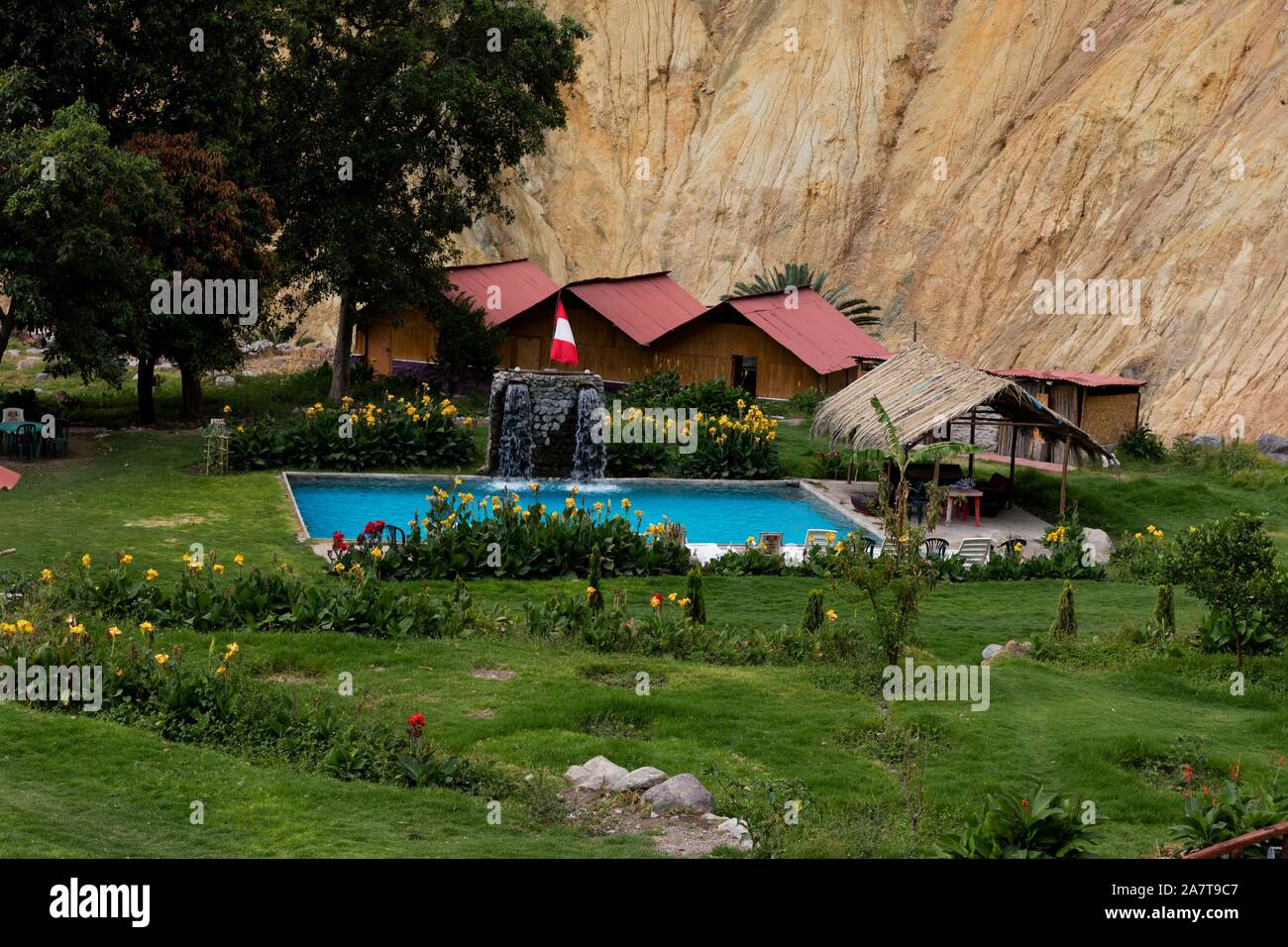 The Colca Canyon is a canyon of the Colca River in southern Peru ...