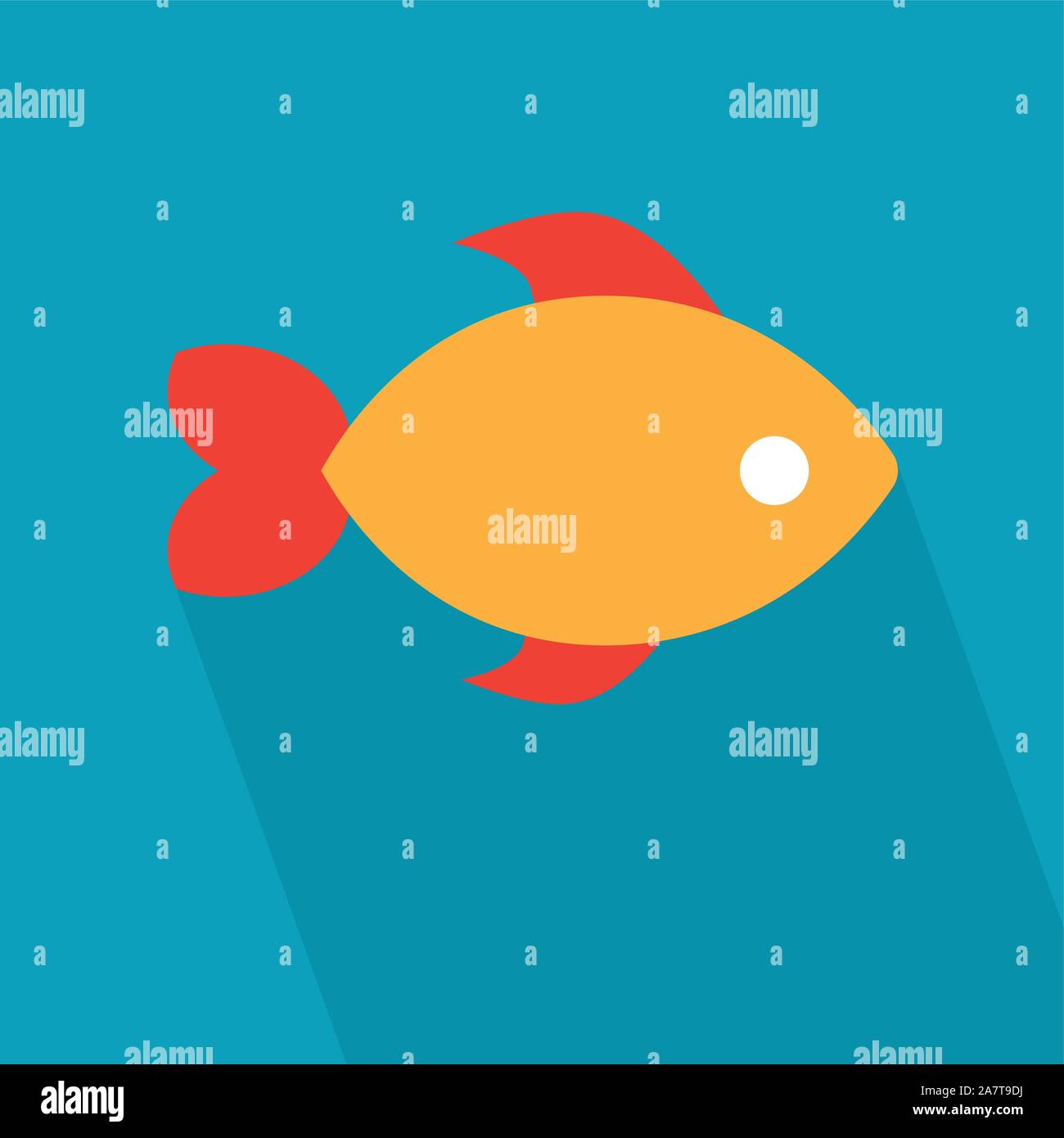 colorful fish icon- vector illustration Stock Vector Image & Art - Alamy