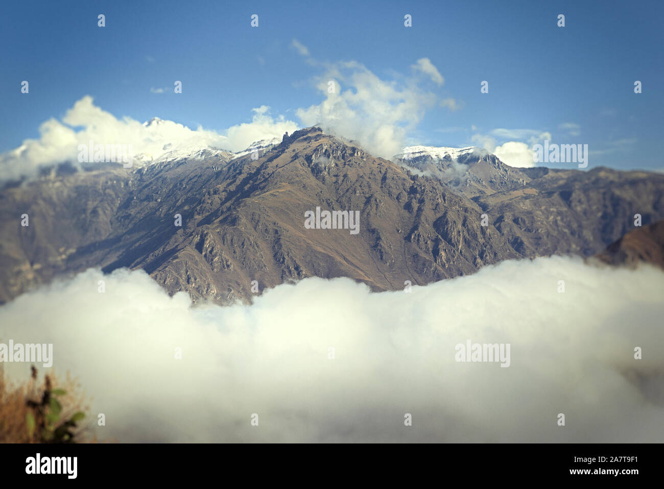 The Colca Canyon is a canyon of the Colca River in southern Peru ...