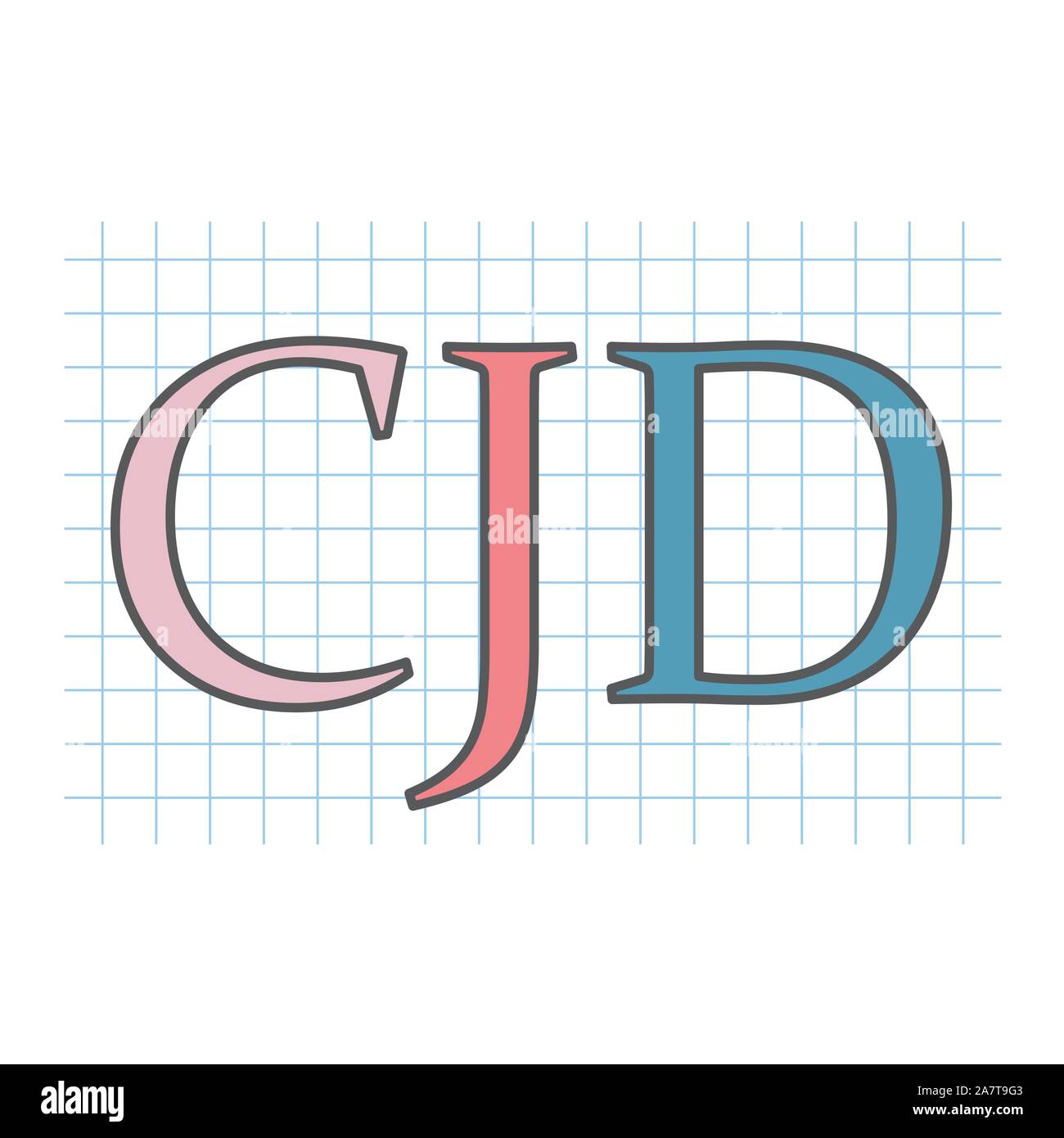 Creutzfeldt-Jakob disease medical concept Stock Vector Image & Art - Alamy