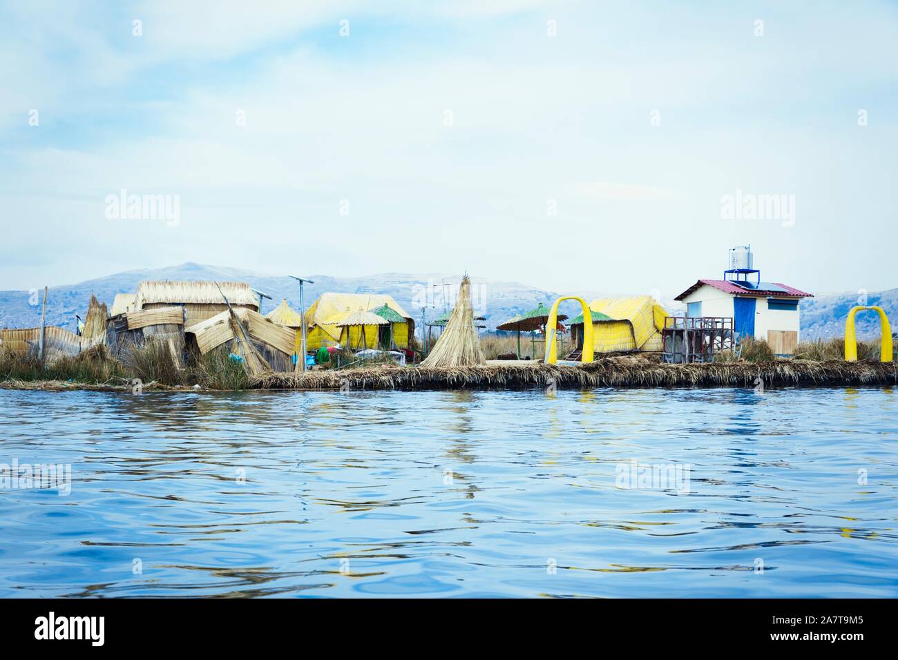 Uros are an indigenous people of Peru and Bolivia. They live on an ...