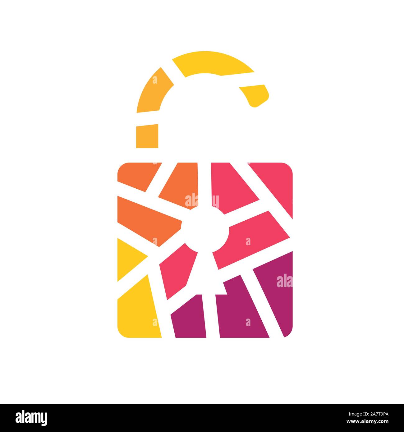 Triangle key lock hi-res stock photography and images - Alamy