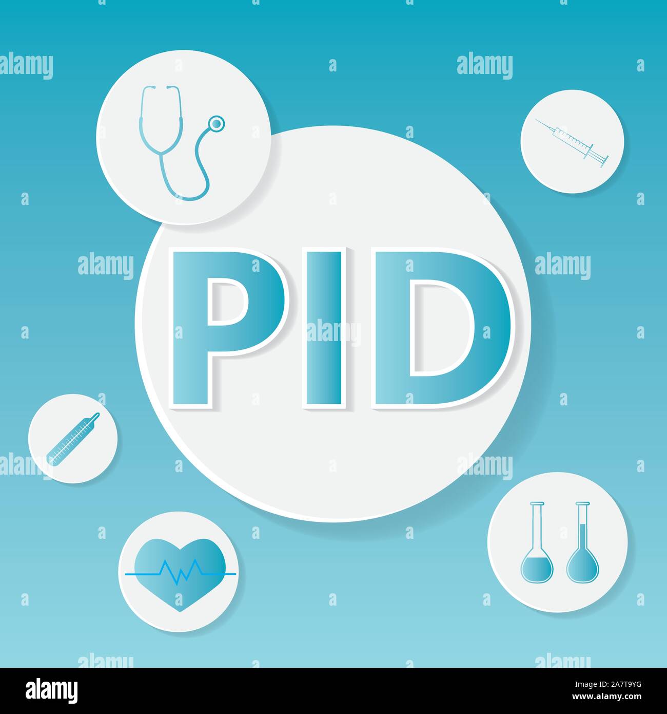 PID (Pelvic inflammatory disease) acronym concept Stock Vector Image ...